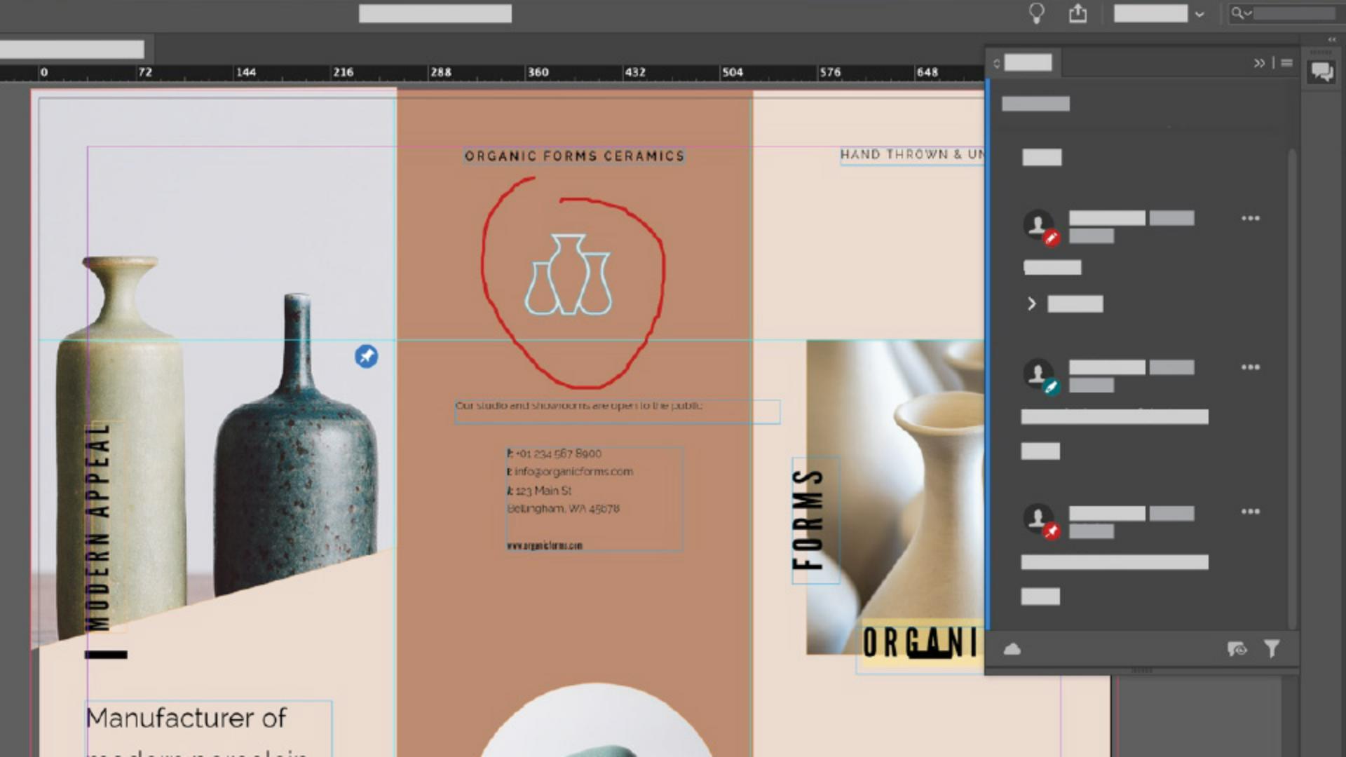 Adobe Learn - Learn InDesign Manage a seamless collaborative review